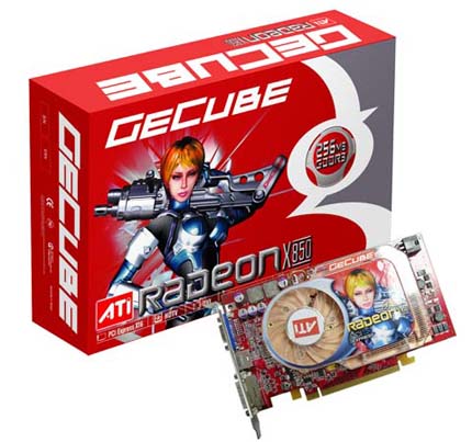 GeCube: érkeznek a Radeon X850 és X800 XL kártyák - PROHARDVER ...