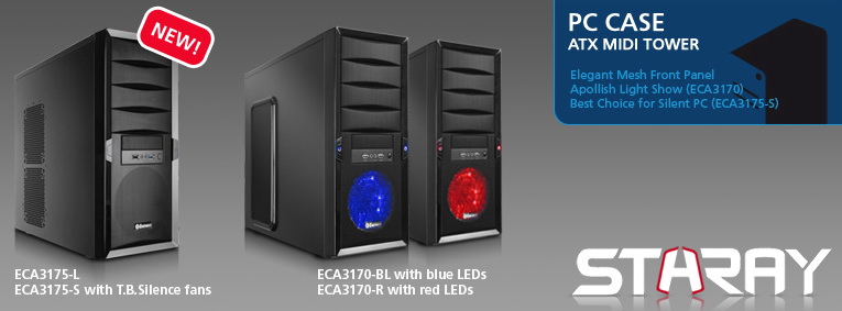 Az Enermax bővíti sikeres Staray házsorozatát - PROHARDVER! Ház/Táp hír