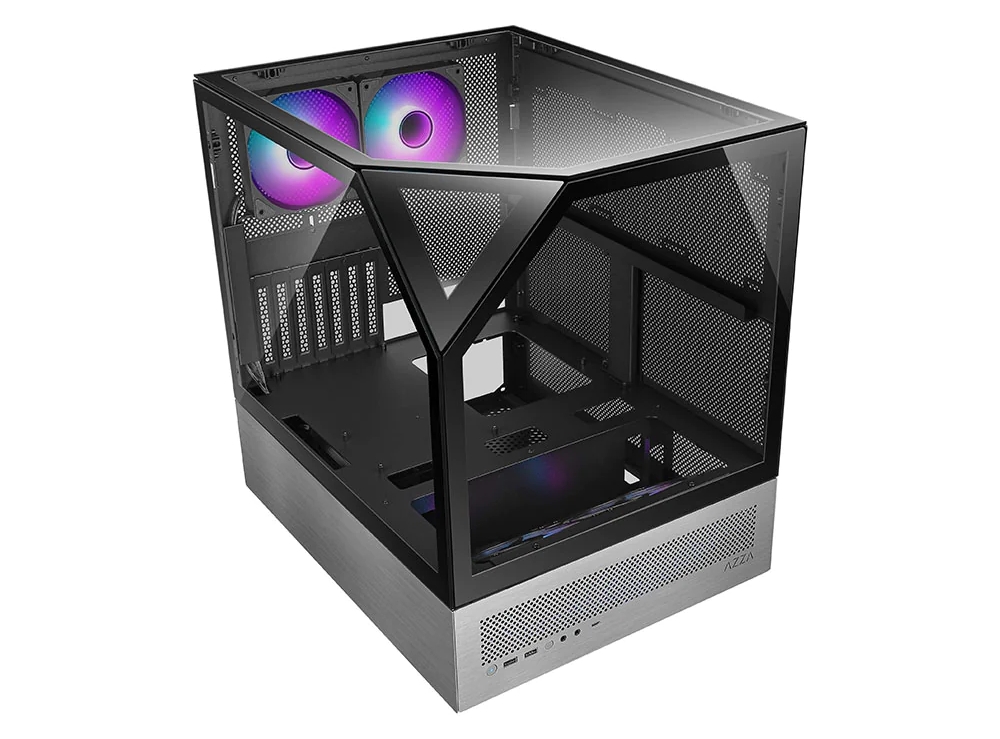 Aszimmetrikus házcsodák az Azza fémjelzésével - PROHARDVER! Ház/Táp hír