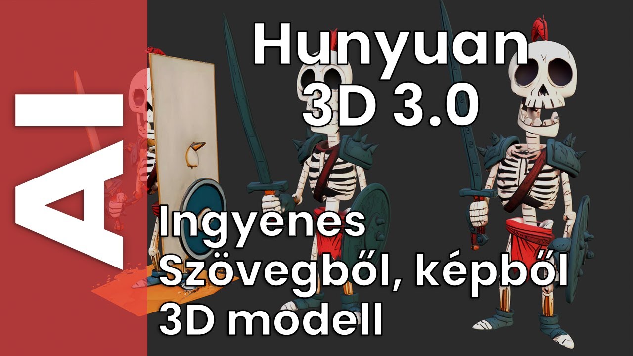 Hunyuan 3D 3.0: szövegből, képből 3D-modellek, ingyen - PROHARDVER! Kép ...
