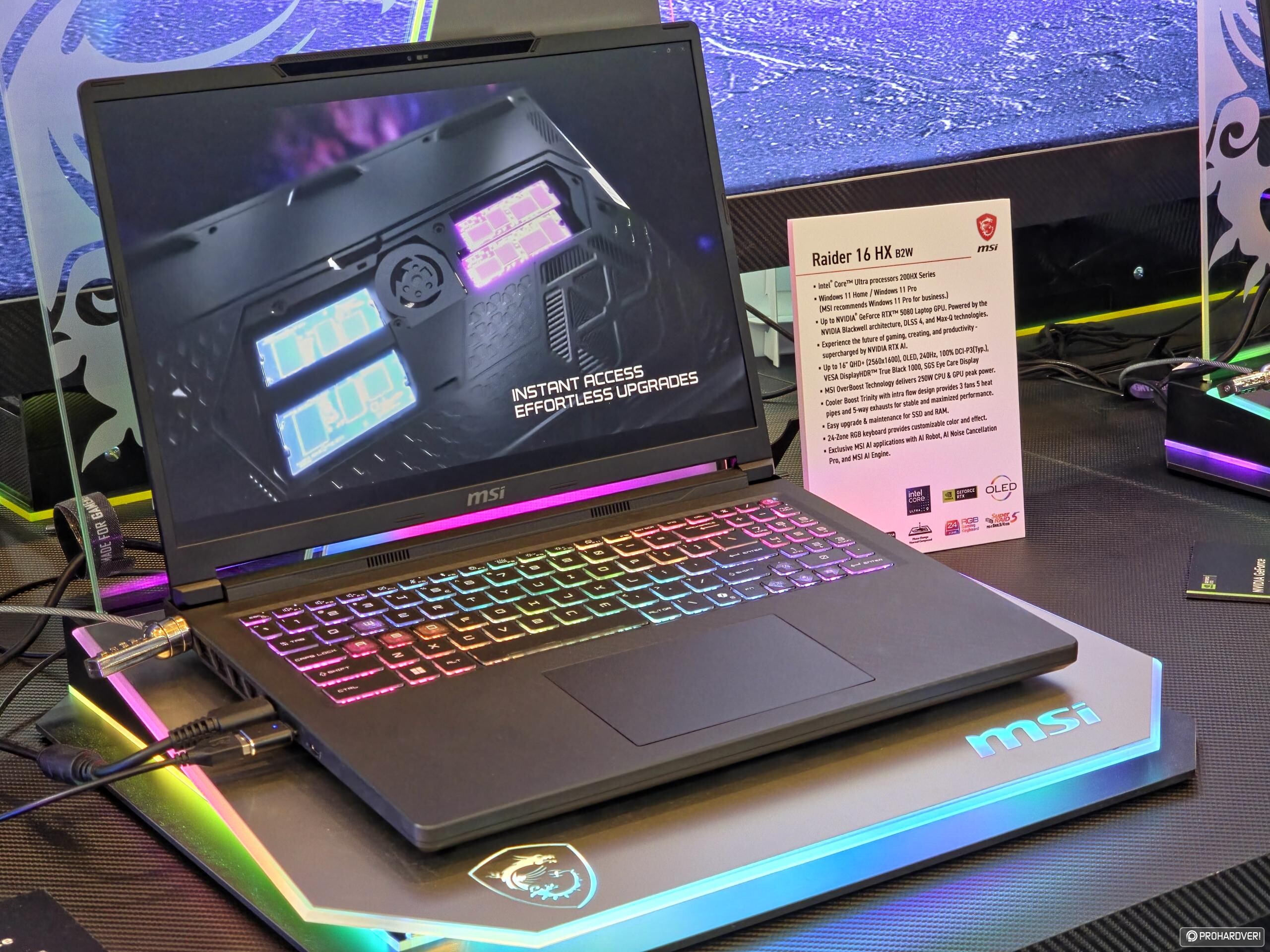 CES 2026: az üzleti mellett a gamer szegmensben is újít az MSI ...