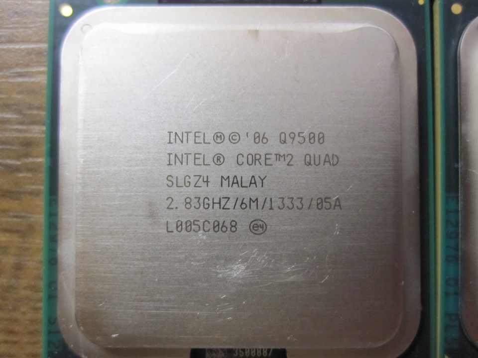 Intel Core2 Quad Processor Q9500 (6M Cache, 2.83 GHz, 1333 MHz FSB ...