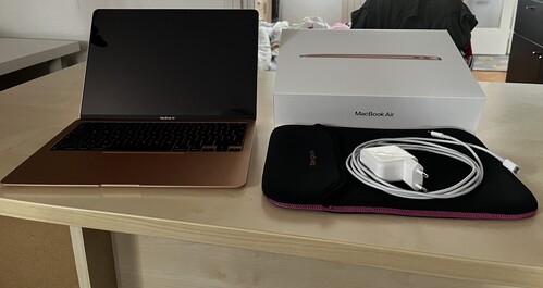 Rose Gold M1 Macbook Air 8GB 256Gb - HardverApró
