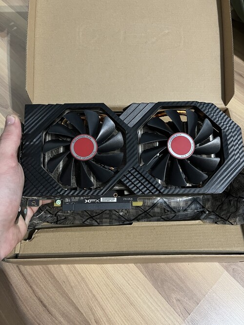 XFX Radeon RX 580 GTS Black Edition 8GB Videokártya - HardverApró