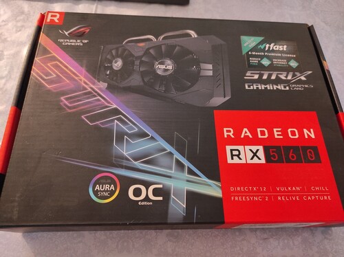 Asus Rog Strix RX 560 4gb Vide k rtya HardverApr Asus Rog Strix RX 560 4gb Vide k rtya HardverApr