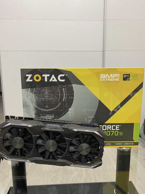ZOTAC GeForce GTX 1070 Ti AMP Extreme 8GB - GAMER - HardverApró
