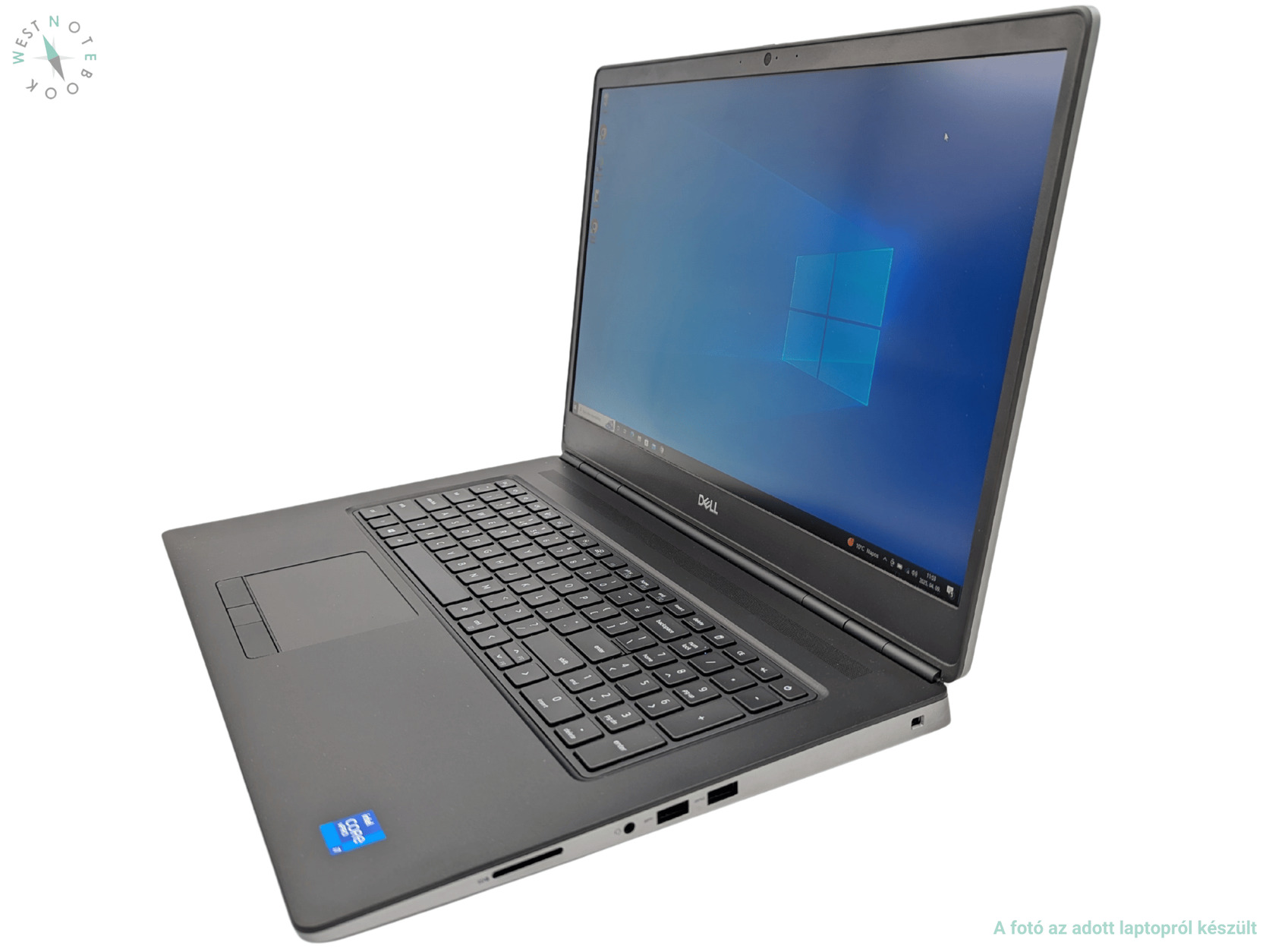 Precision 7670 16" 4K OLED érintő i7-12850HX RTX A2000 32GB 512GB NVMe ...