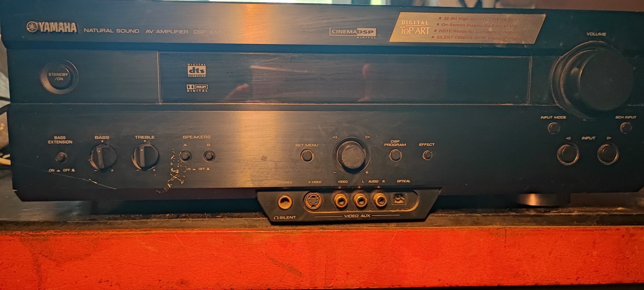 Yamaha DSP-AX620 Natural Sound Amplifier - HardverApró