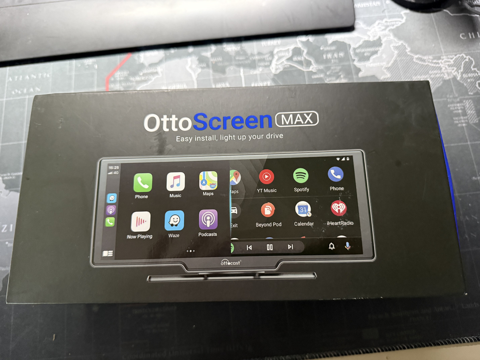 Ottocast OttoScreen MAX N91C kocsi kijelző ajándék rendszámtábla kamerával - HardverApró