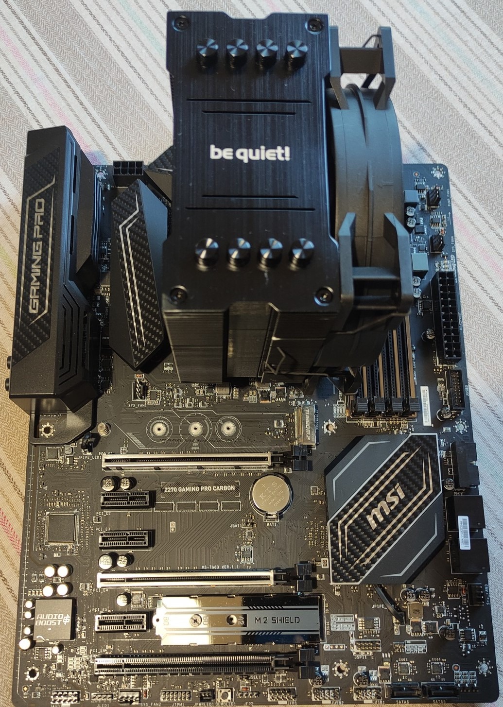MSI Z270 Gaming Pro Carbon lap i7-7700K procival - HardverApró