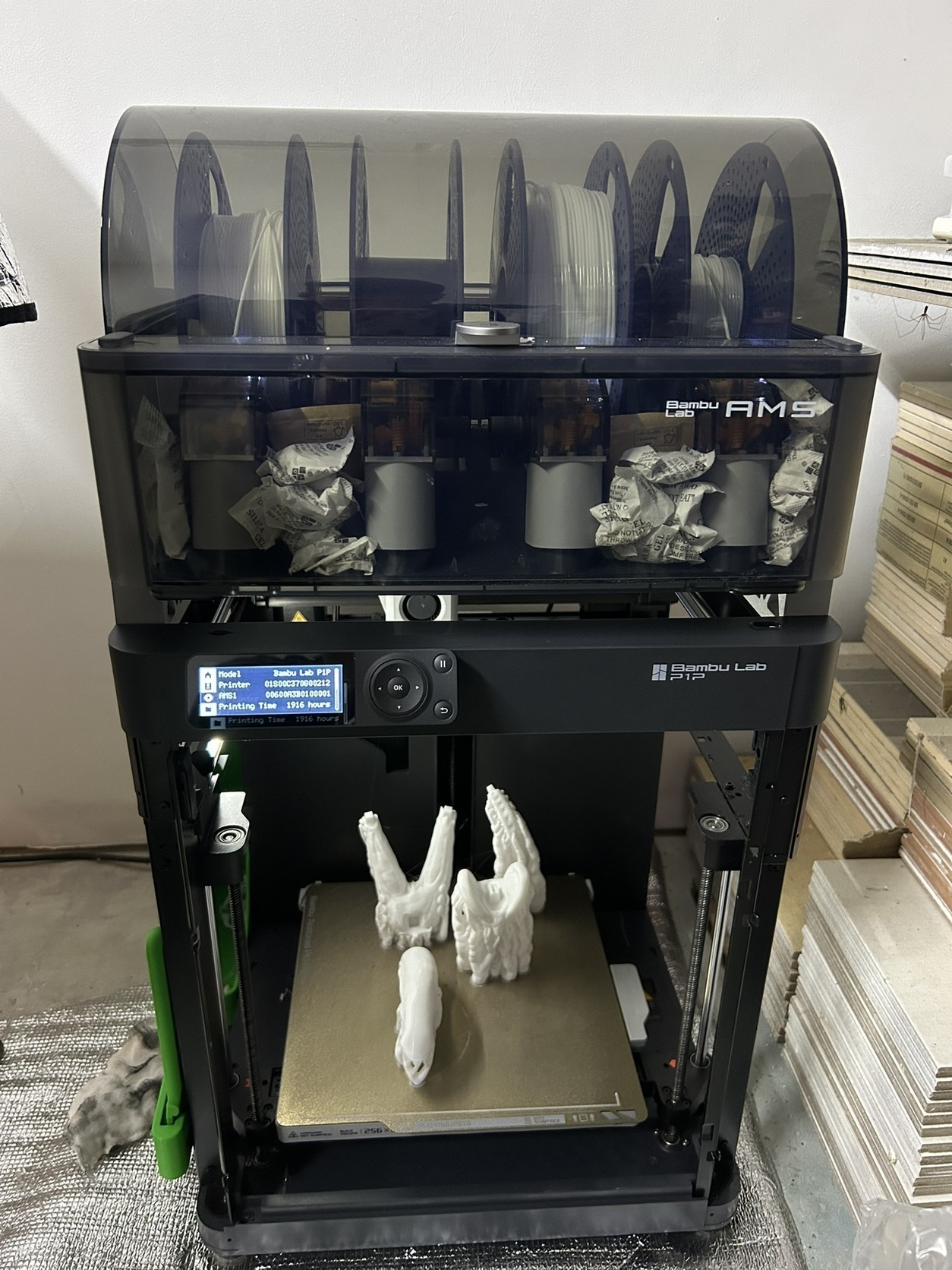 Bambu Lab P1P + AMS (Automatic Material System) - HardverApró