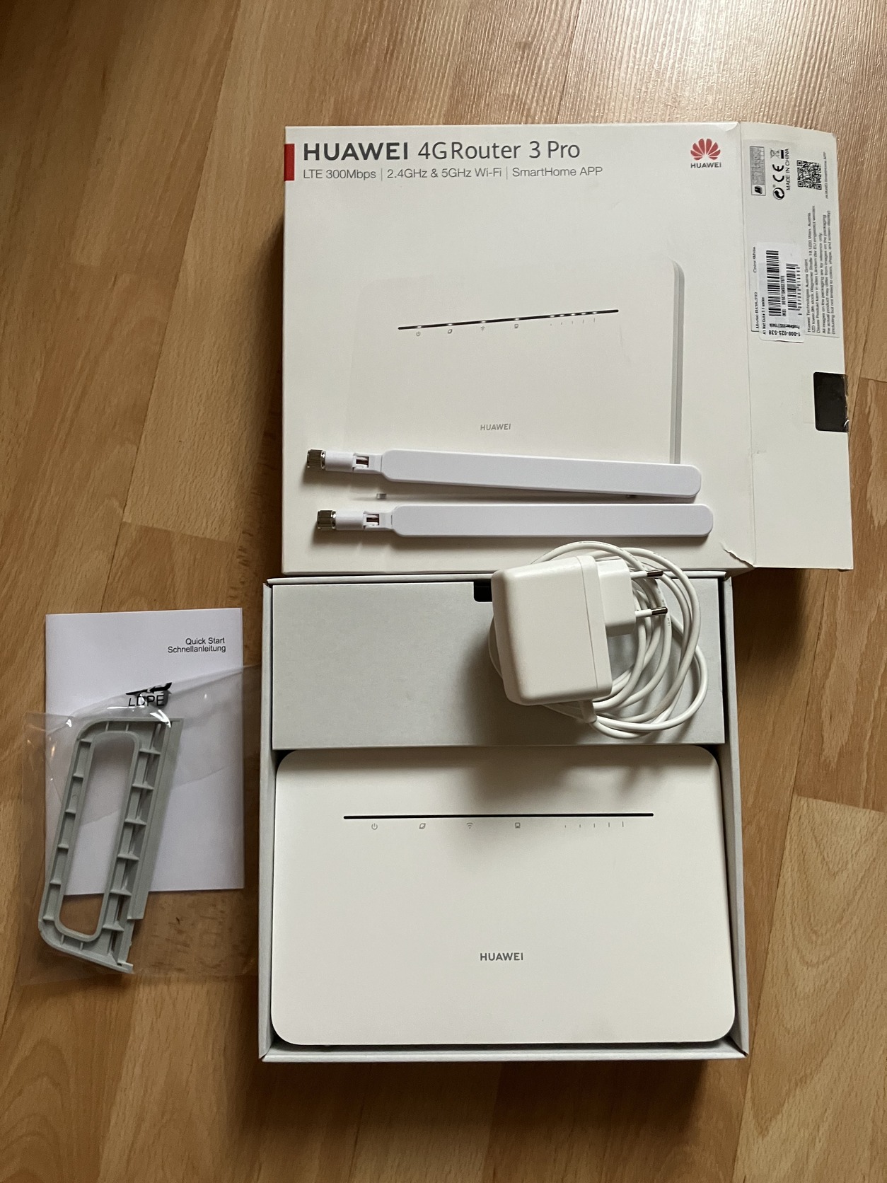 Huawei 4G Router 3 Pro 4G+ LTE Cat7 Sim kártyás WIFI router hotspot ...
