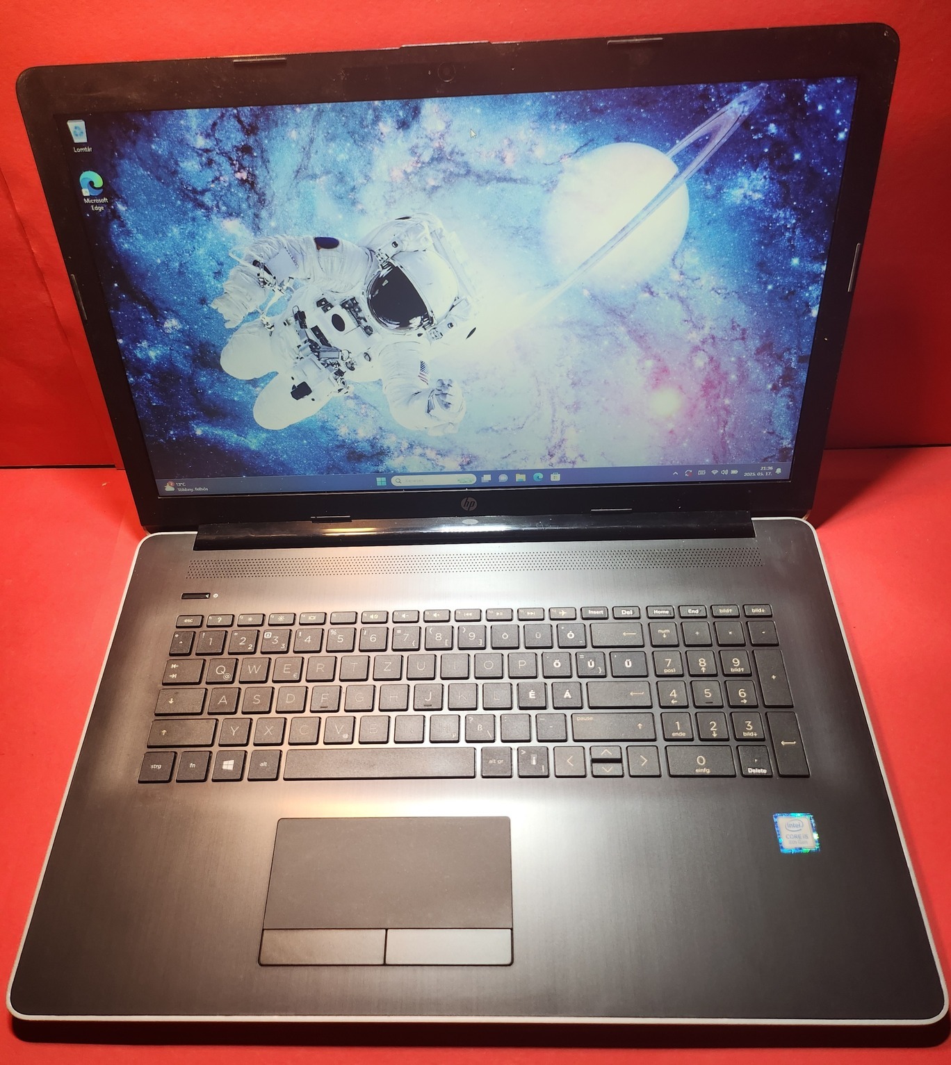 Nagyon szép 17,3-as HP ,8.gen.core i5 (8X4,0Ghz)8-32GB RAM,240GB-1TB ...