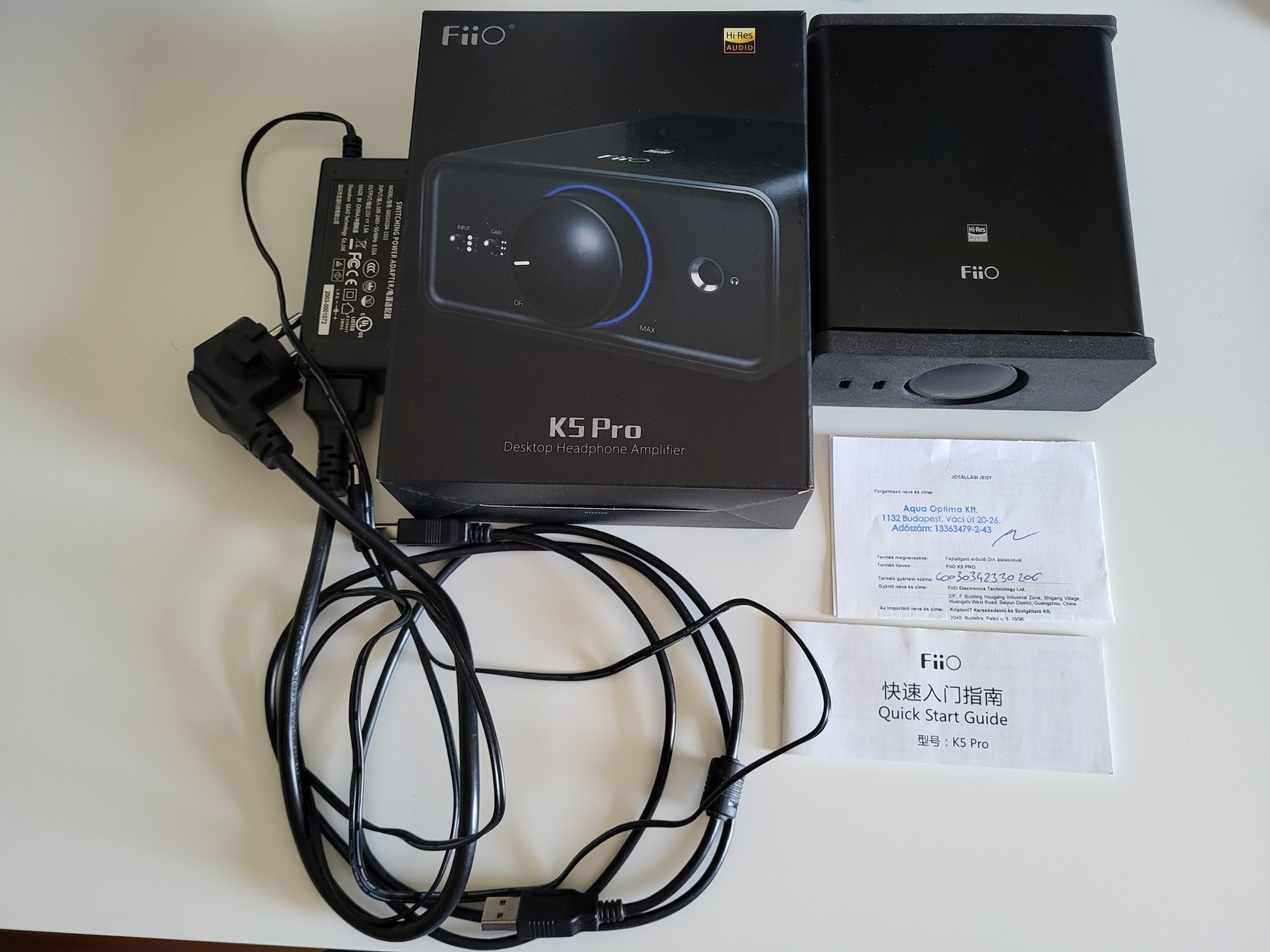 FiiO K5 Pro AKM, DAC+fejhallgató erősítő - HardverApró