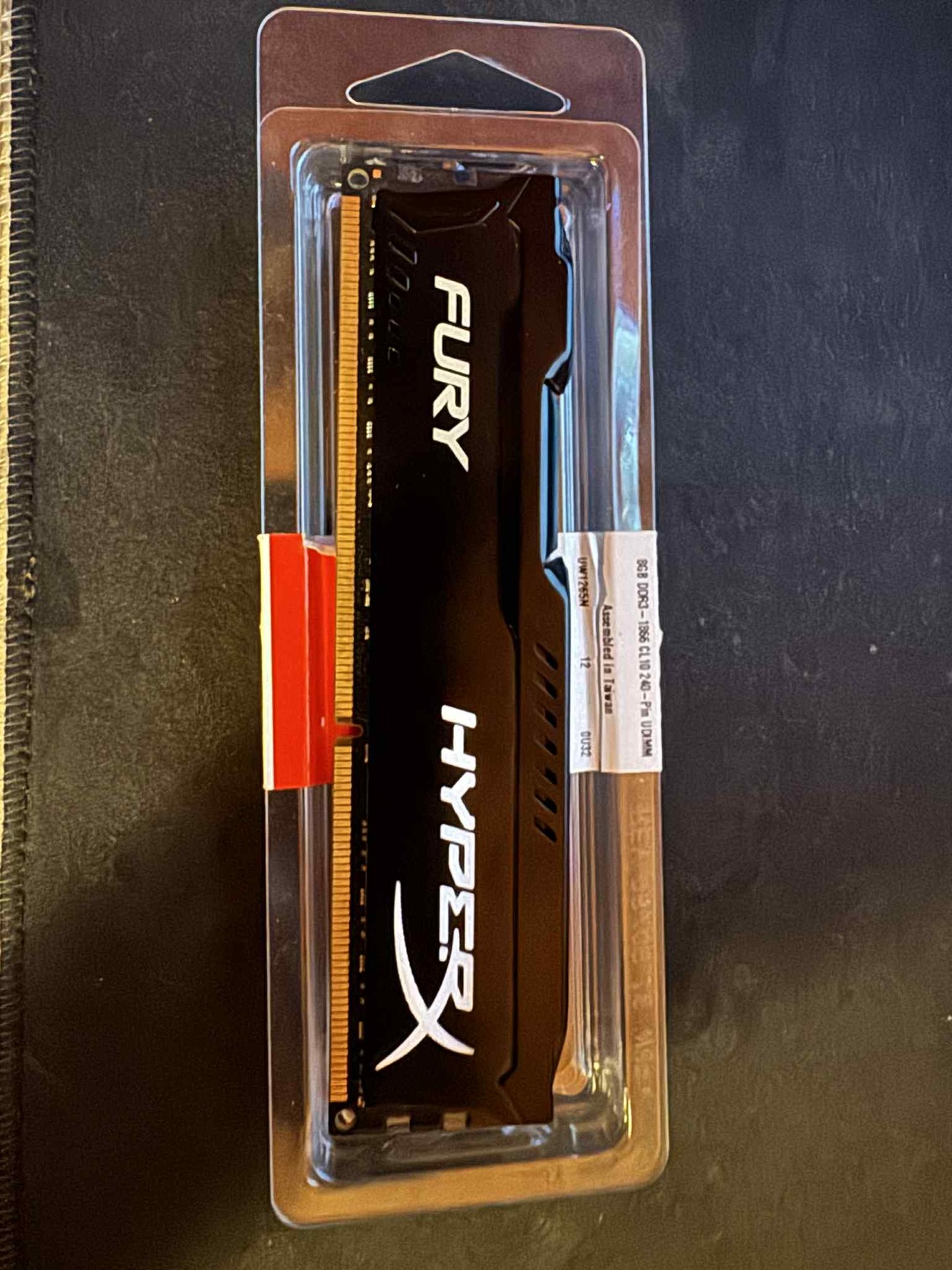 Kingston HyperX FURY 8GB DDR3 1600MHz HX316C10FB/8 - HardverApró