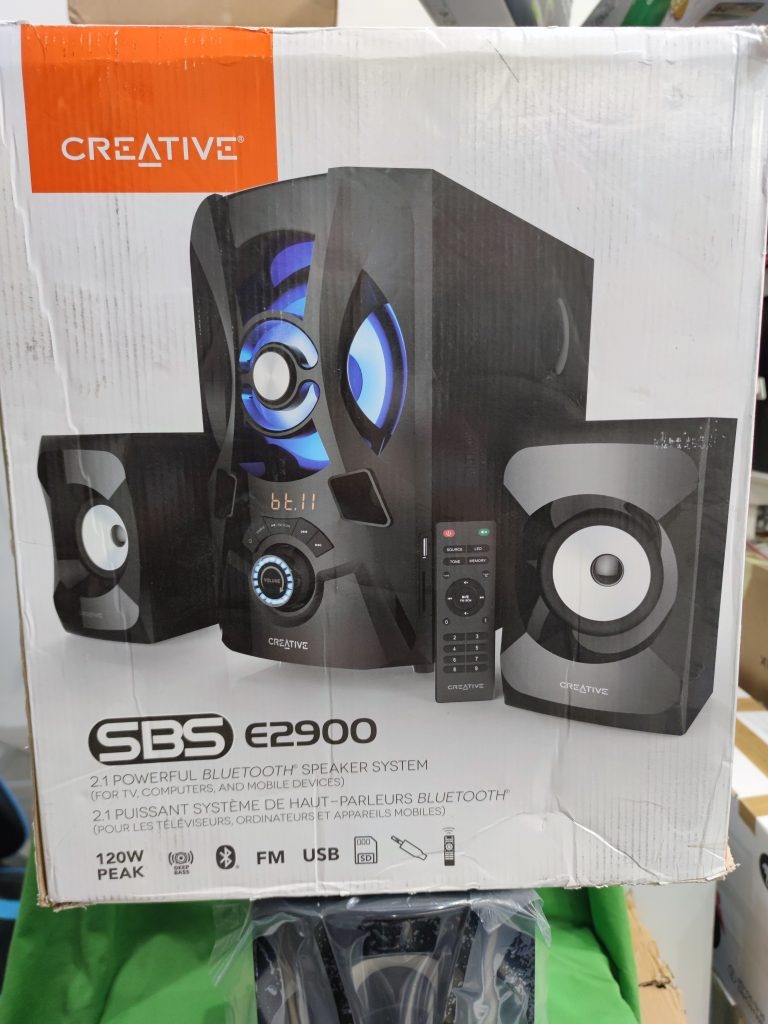 ÚJ! Creative SBS E2900 2.1 hangfal dobozában! - HardverApró