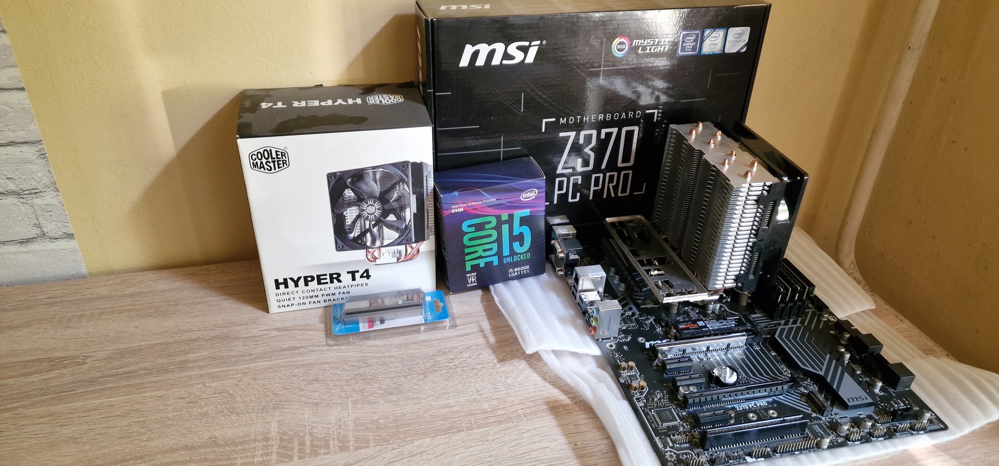 MSI -Z370 PC Pro- I5-8600K- 48GB DDR4- 500GB 970 EVO Plus + Windows 11 ...