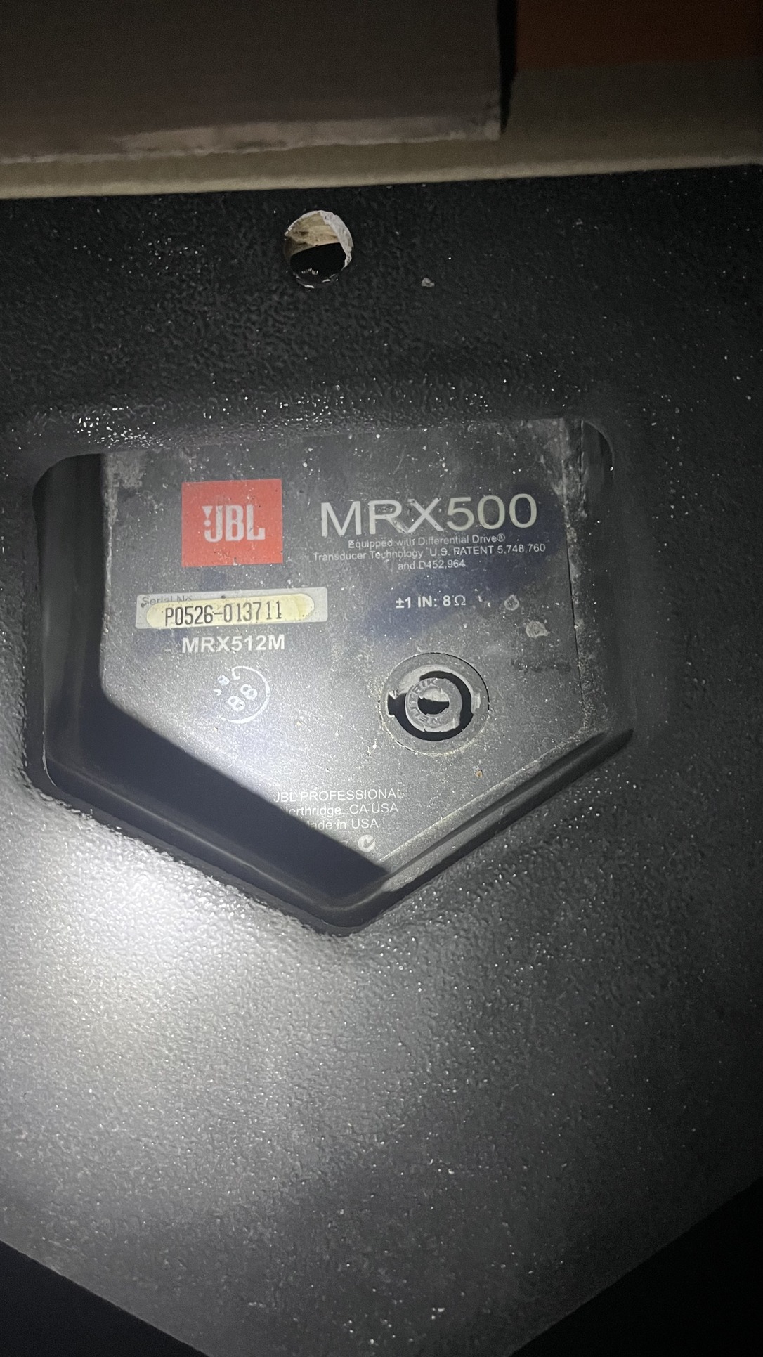 JBL MRX 512-M Stage monitor Hangfal 2db - HardverApró