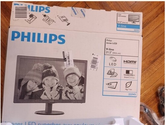 Philips 223V5 21.5" FullHD LED monitor - HardverApró