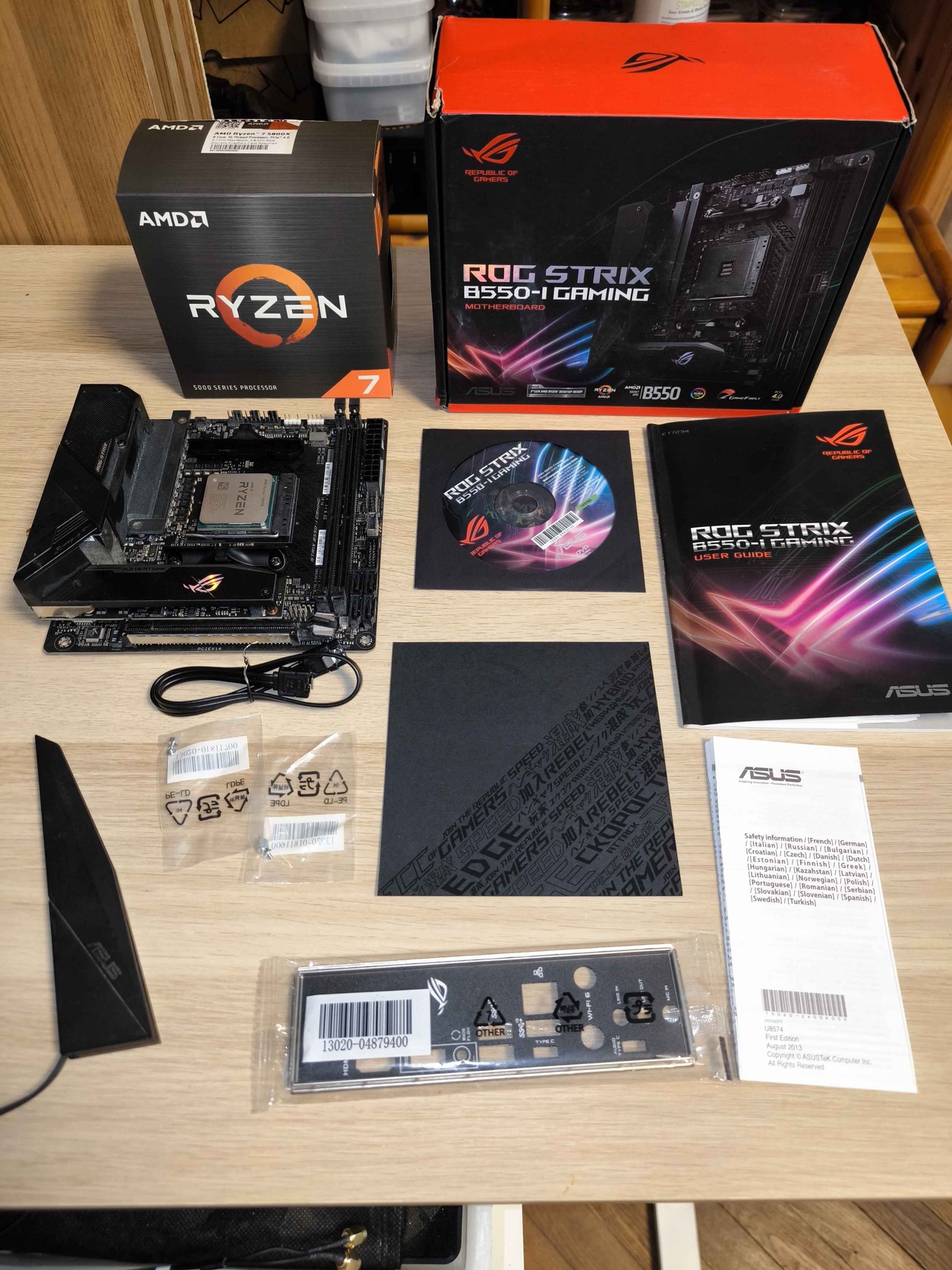 ASUS ROG Strix B550-I Gaming Mini-ITX Alaplap! - HardverApró
