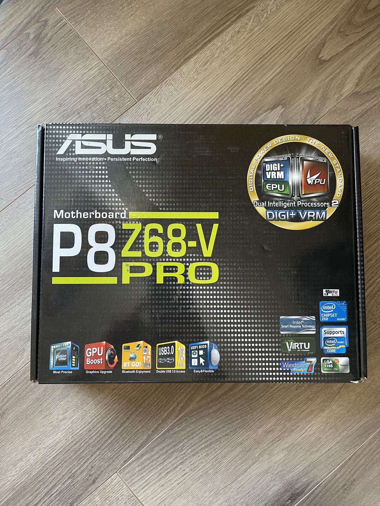 Asus p8 z68-v és i7 2700K rézmagos Intel hűtővel, Hibátlan működés ...