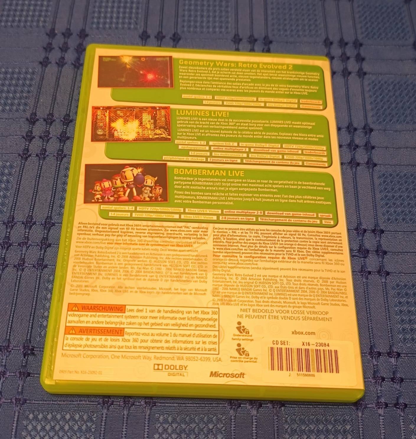 Xbox Live Arcade + Xbox Live Arcade Game Pack Xbox 360 játékok ...