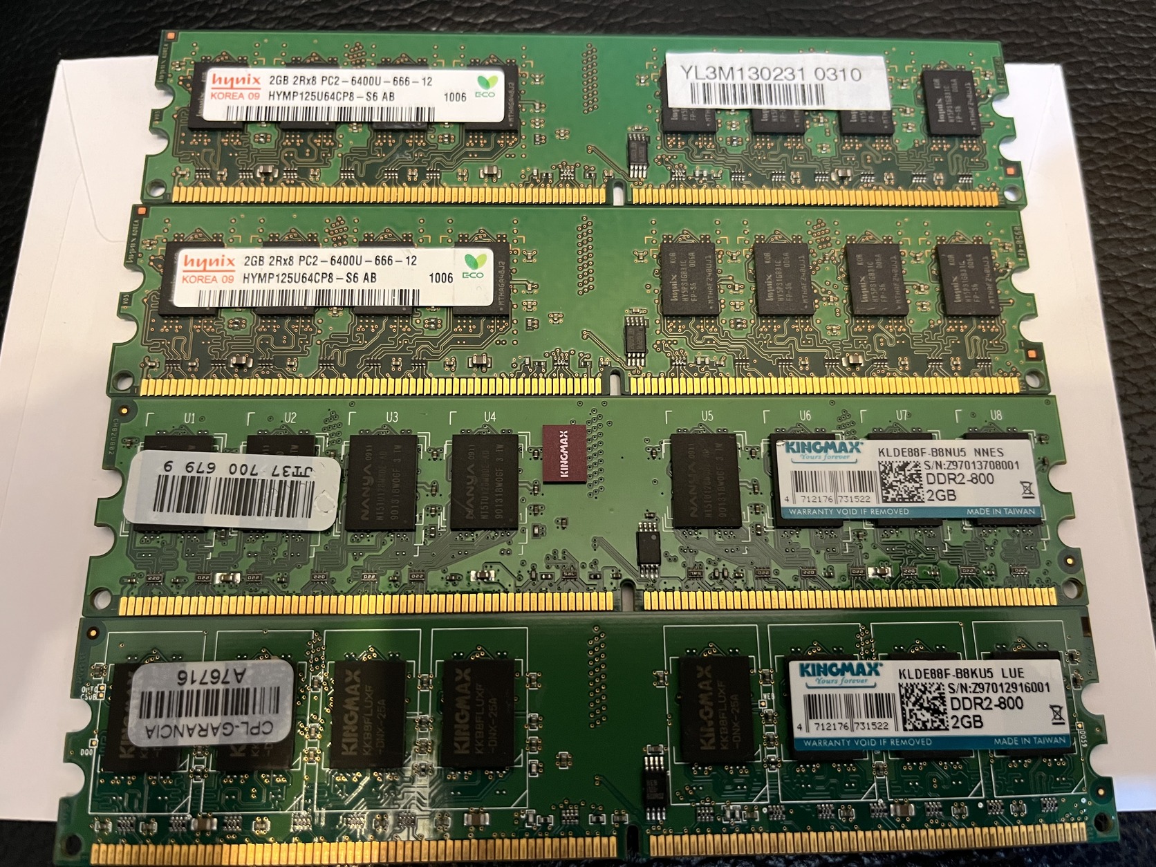 8GB DDR2 800Mhz RAM Kingmax Hynix - HardverApró