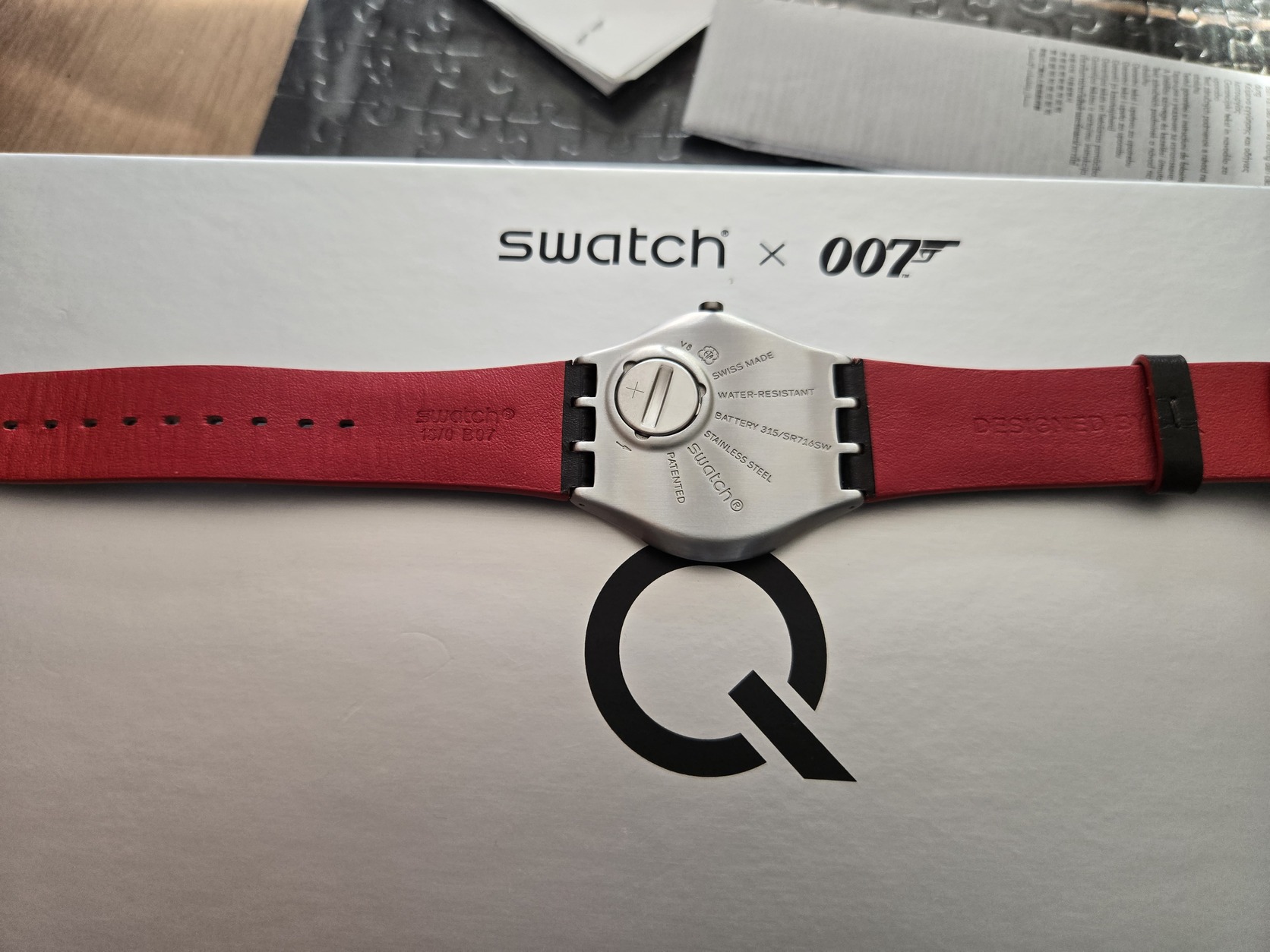 Swatch X 007 2Q Limited edition karóra!Garanciális! - HardverApró