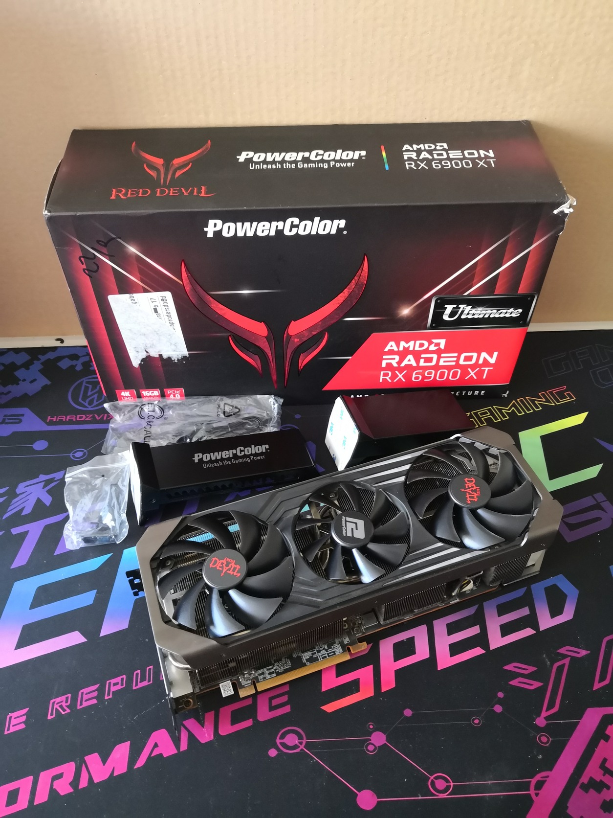 PowerColor Radeon RX 6900 XT Red Devil Ultimate 16GB GDDR6 256bit ...