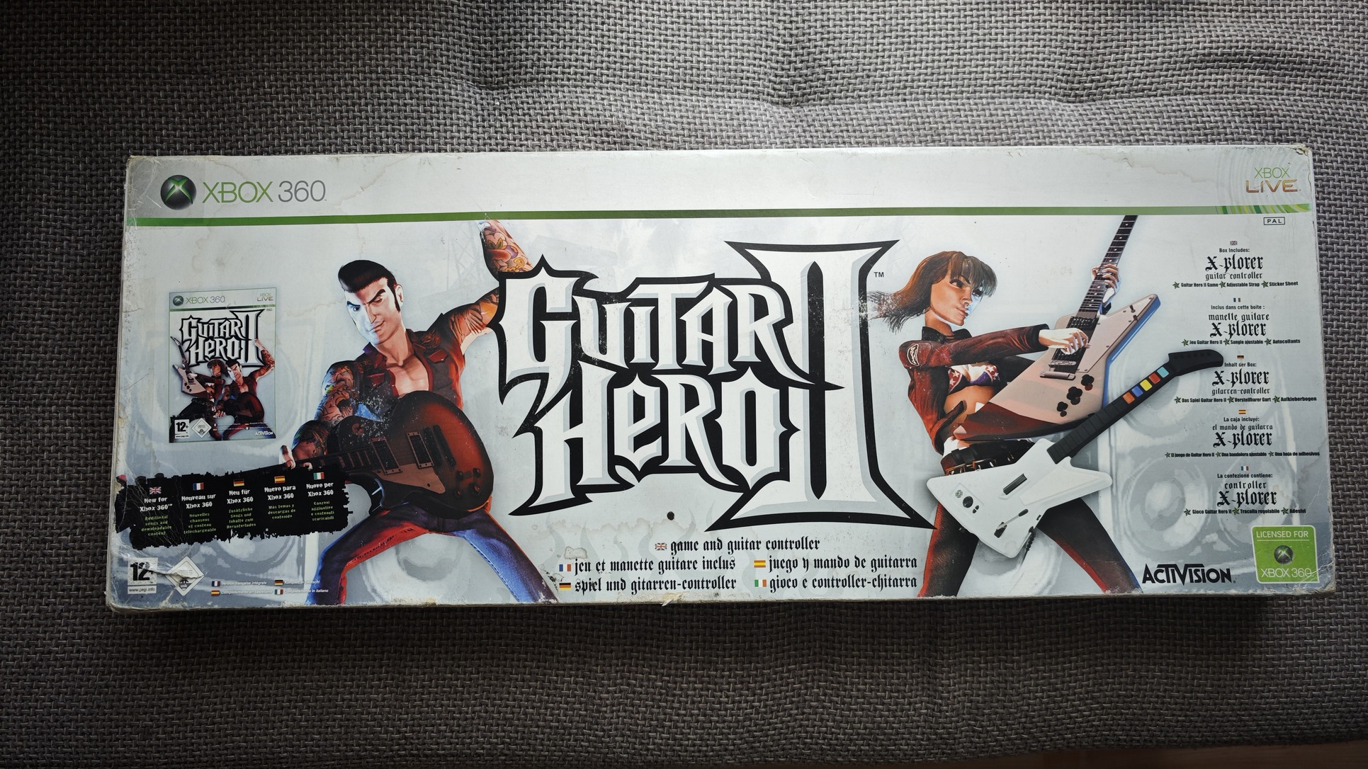 Guitar Hero Xplorer Vezetékes Gitár Xbox 360 / PC (Clone Hero ...