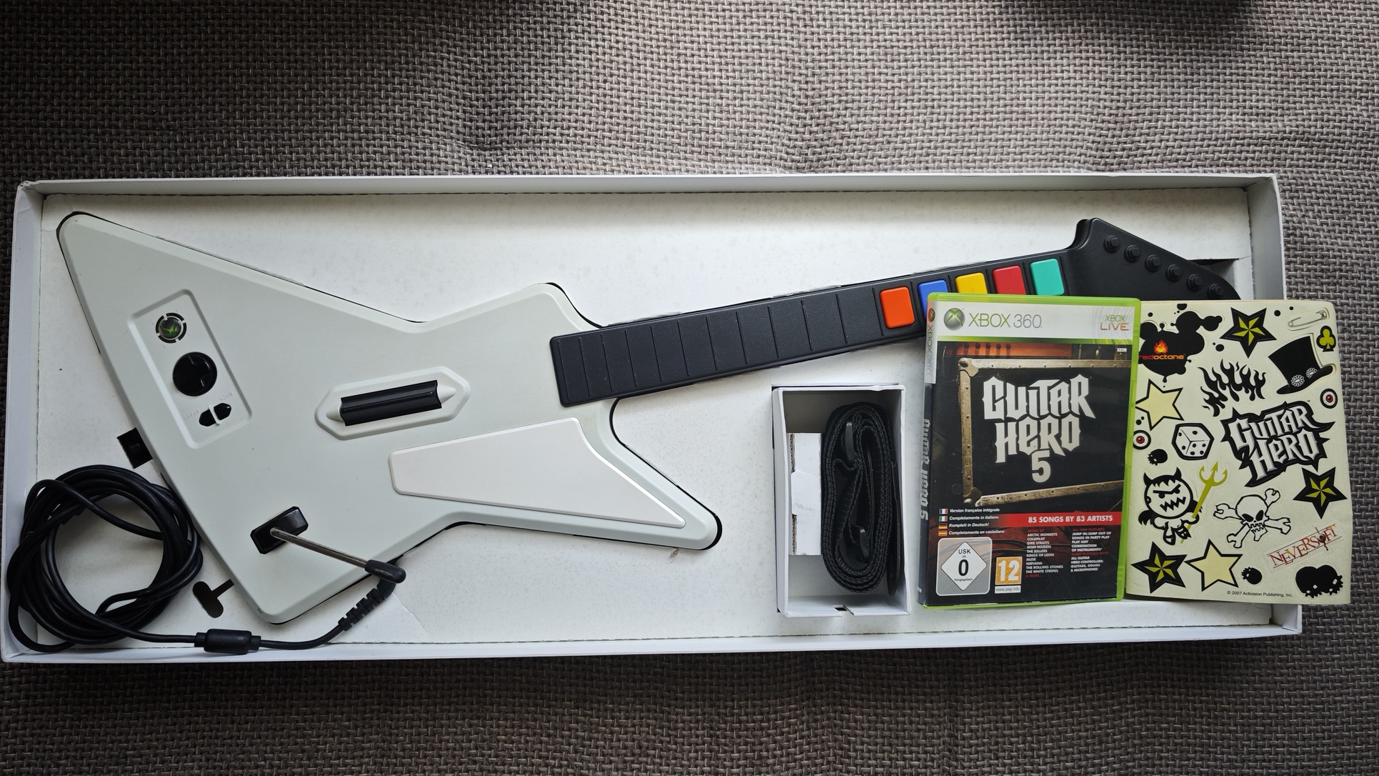 Guitar Hero Xplorer Vezetékes Gitár Xbox 360 / PC (Clone Hero ...