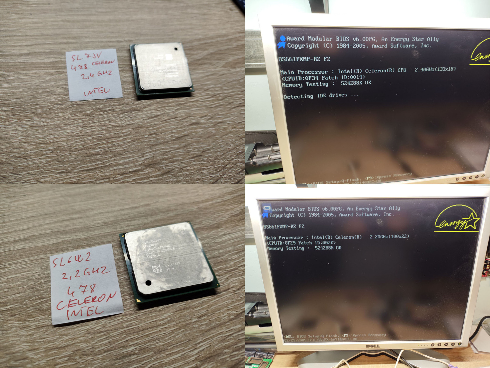 Intel /AMD CPU-k 478-775 Socket 939 - HardverApró