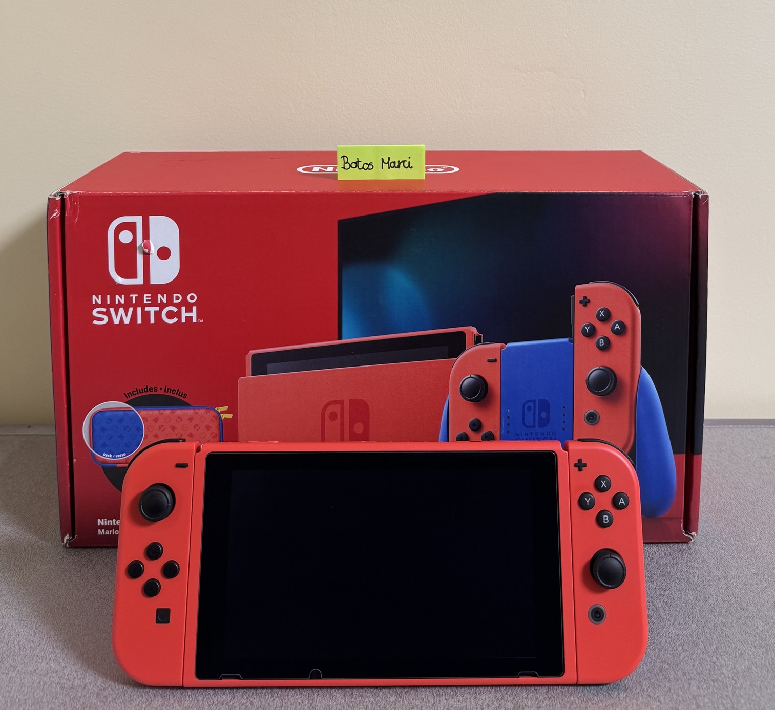 Gyűjtői állapotú Nintendo Switch V2 Mario Red & Blue Edition eladó ...