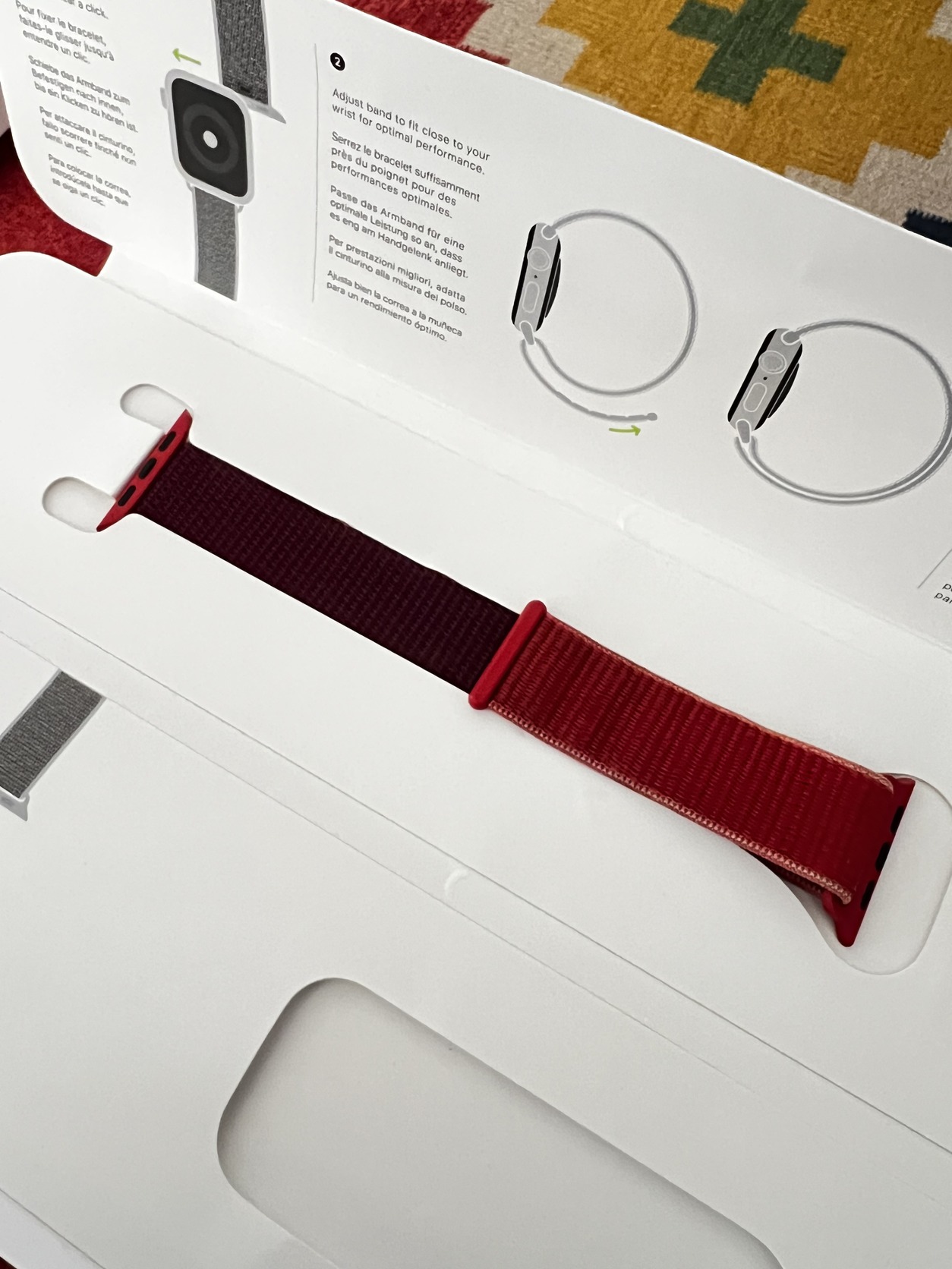 Apple Watch Product Red Sport Loop - HardverApró
