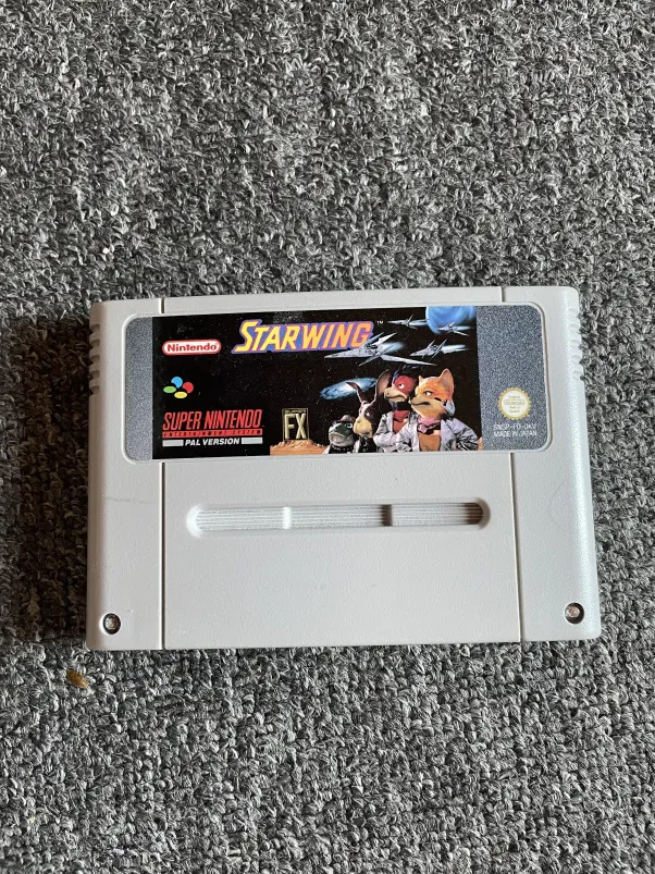 Használt PAL-os Starwing játék SNES - HardverApró