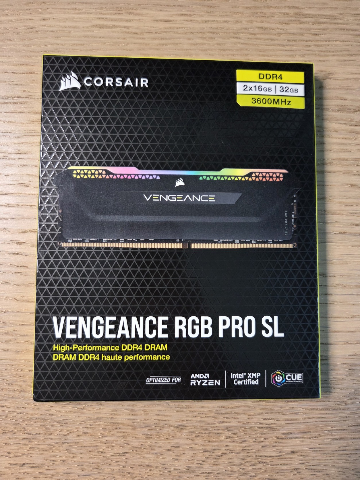 Corsair VENGEANCE RGB PRO SL 32GB (2x16GB) DDR4 3600MHz ...