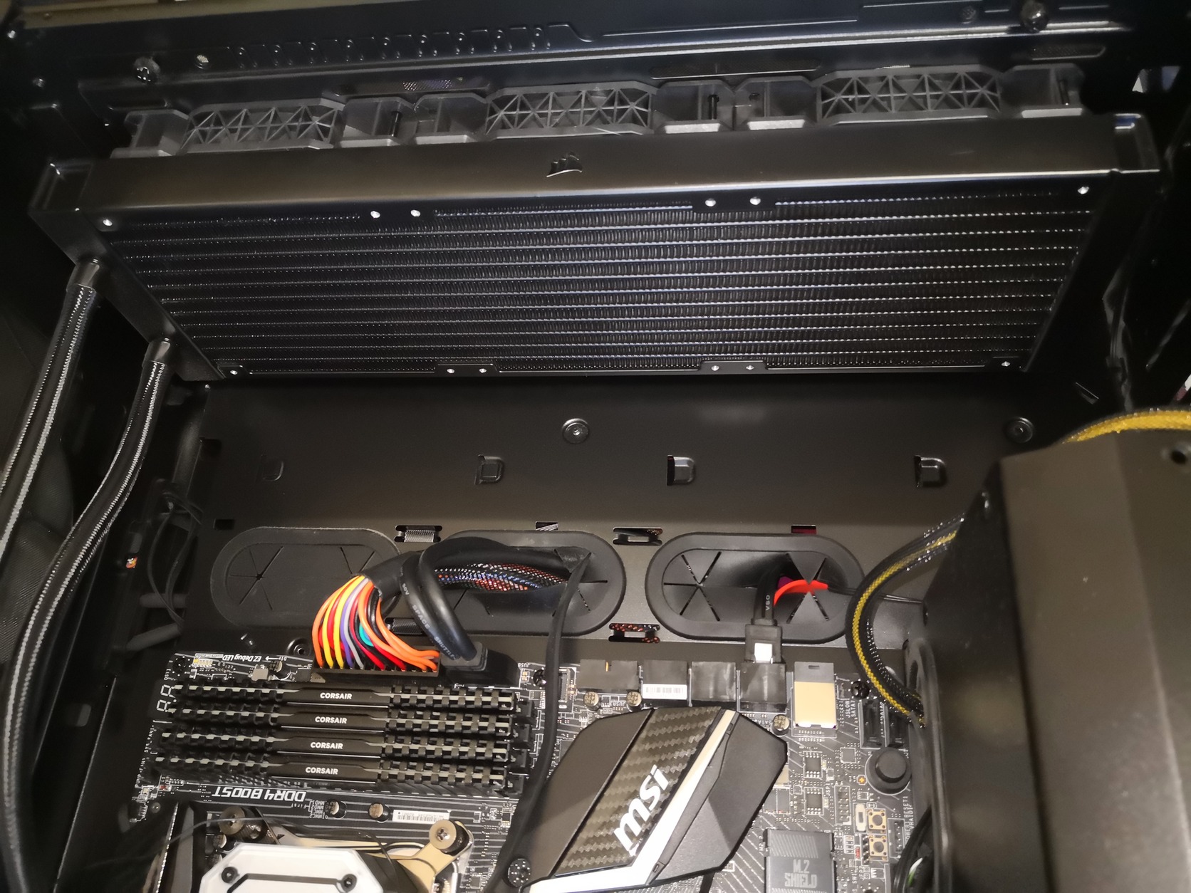 MSI X299 GAMING PRO CARBON + i7-7740X + 32Gb + Corsair iCUE H150i ELITE ...