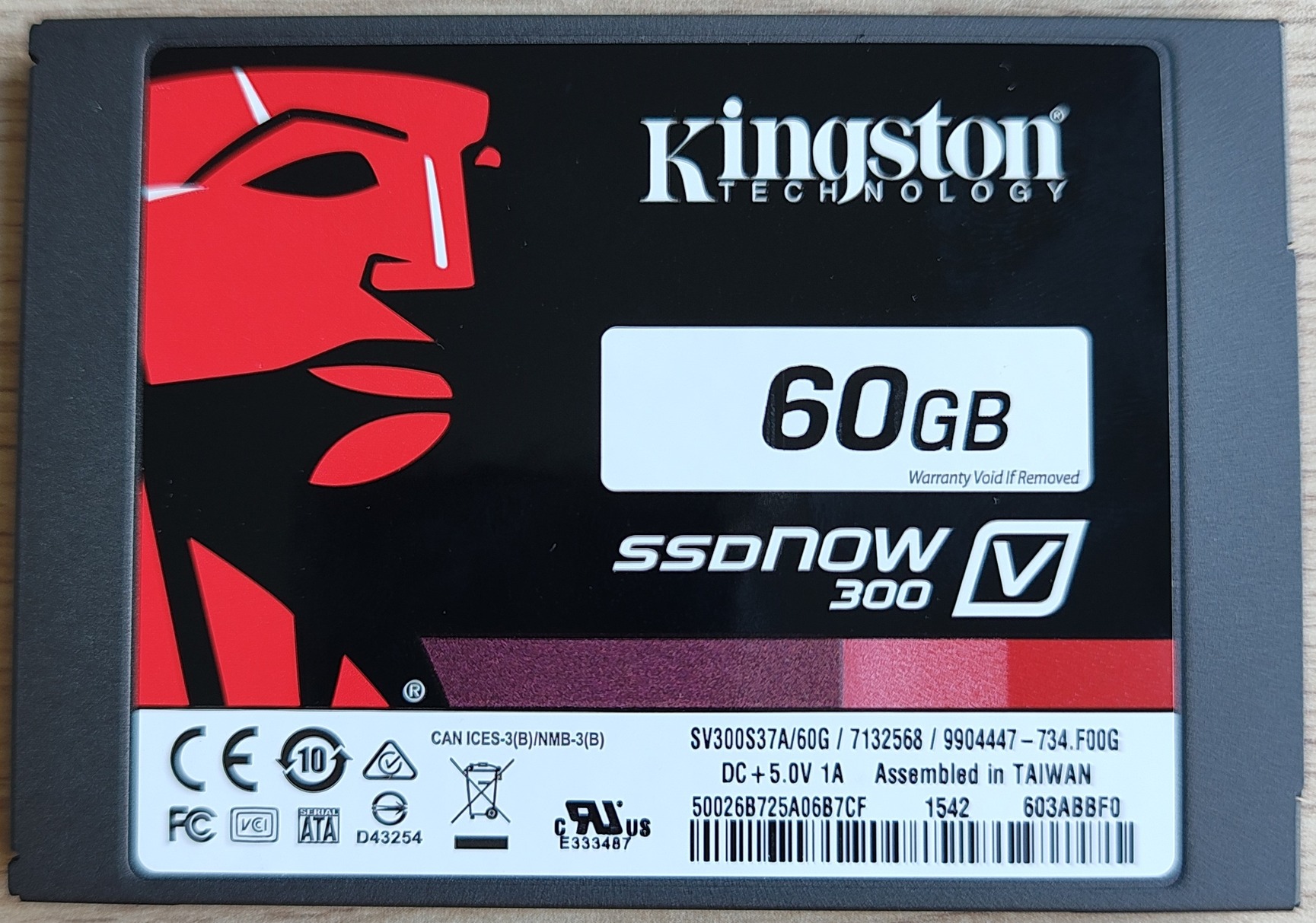 Kingston V300 60GB SSD eladó. 100/100 - HardverApró