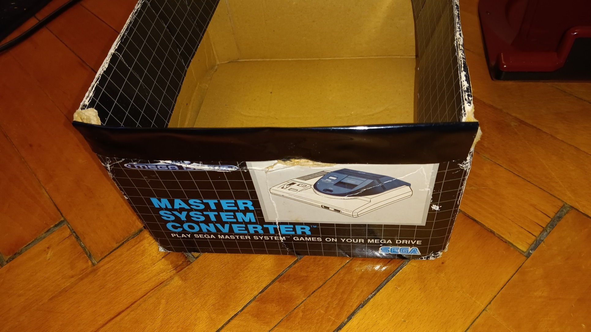 Sega master system converter mega drive konzolhoz dobozzal - HardverApró