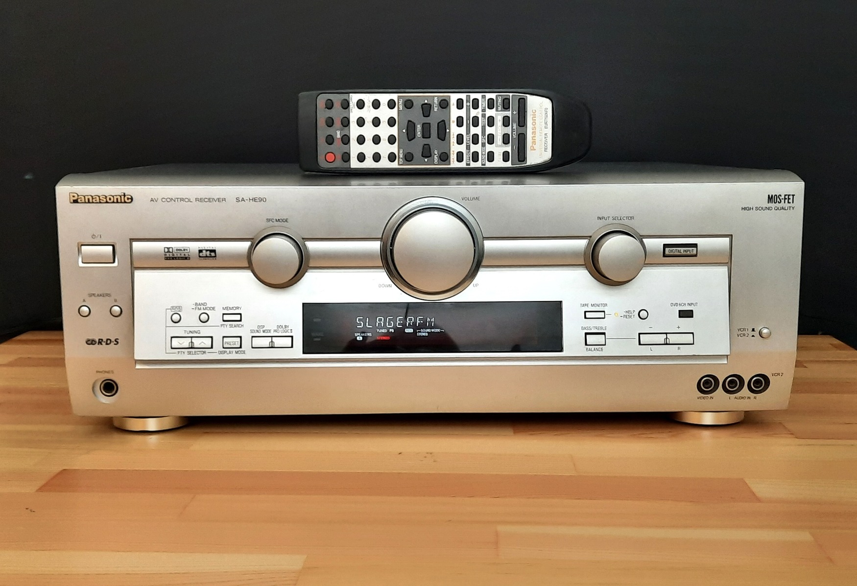 Panasonic SA-HE90 (Technics SA-DX950) 5.1 MOS-FET AV receiver - HardverApró