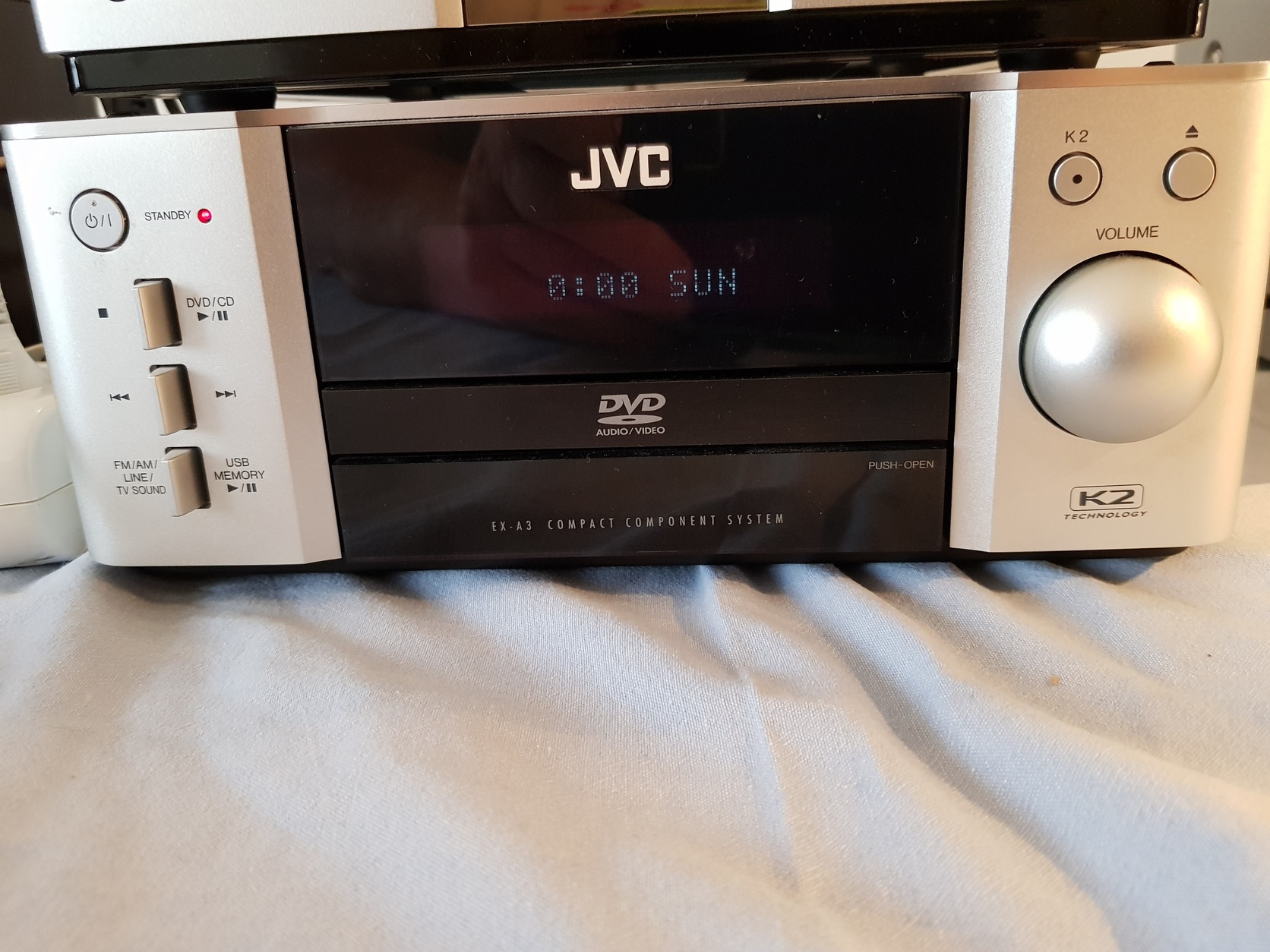 High end mini hifi JVC Wood Cone EX-A3 - HardverApró