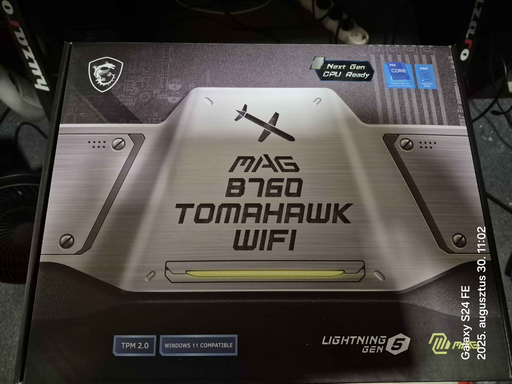 Félgép-i7-12700K / MSI MAG B760 TOMAHAWK / 32GB 5600MHz - HardverApró