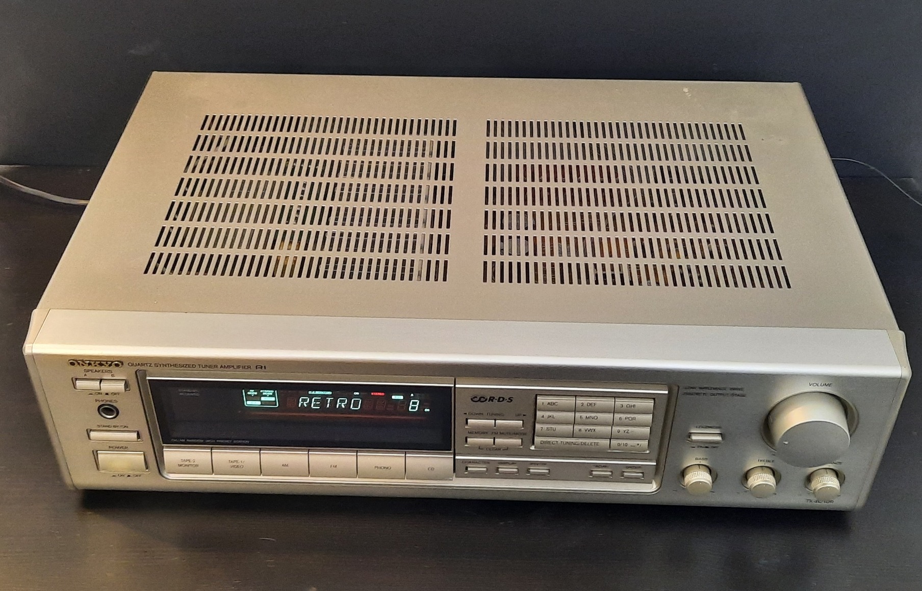 Onkyo TX-8210 RDS sztereó rádióerősítő - HardverApró