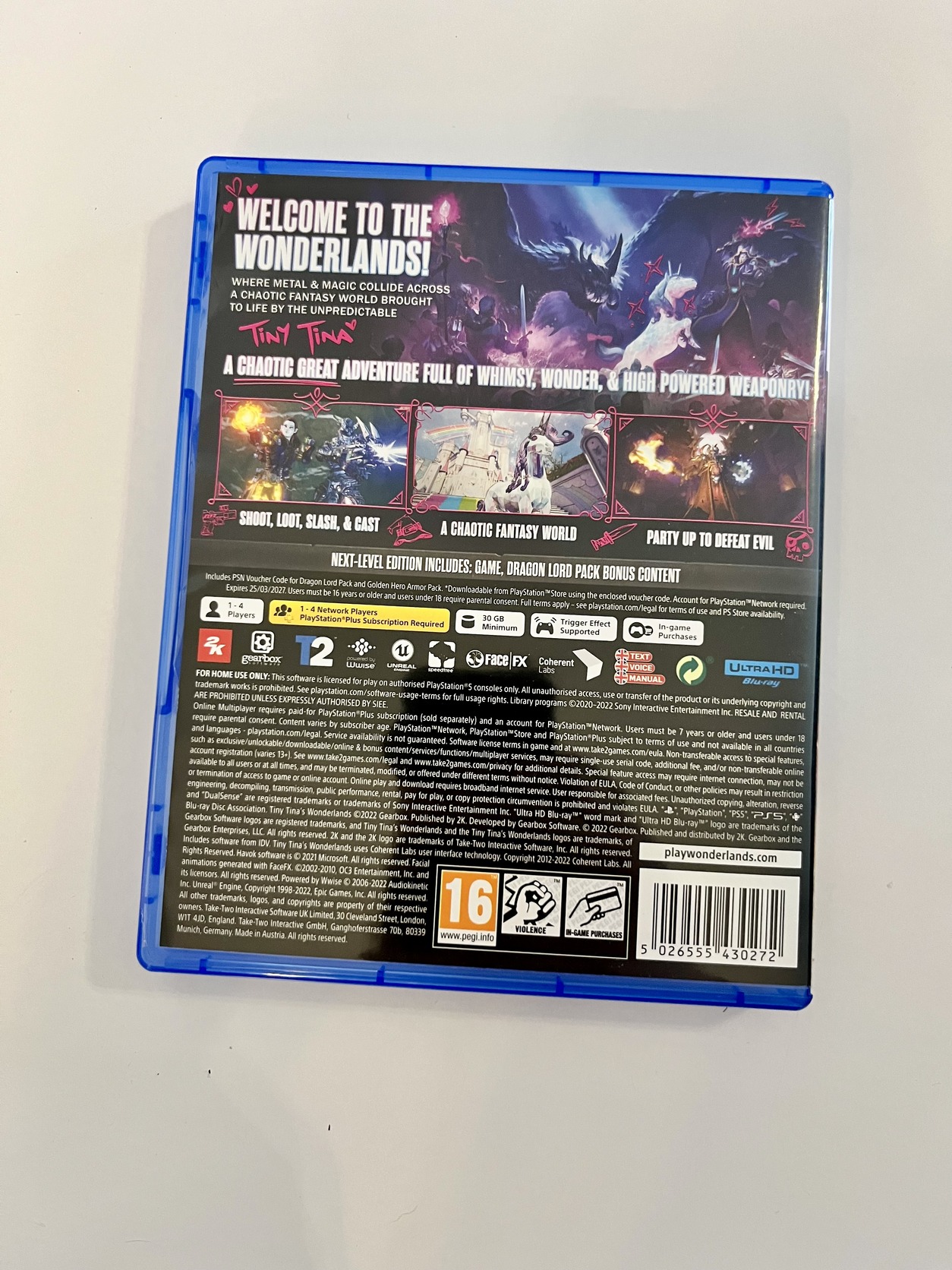 Tiny Tina s Wonderlands PS5 - HardverApró
