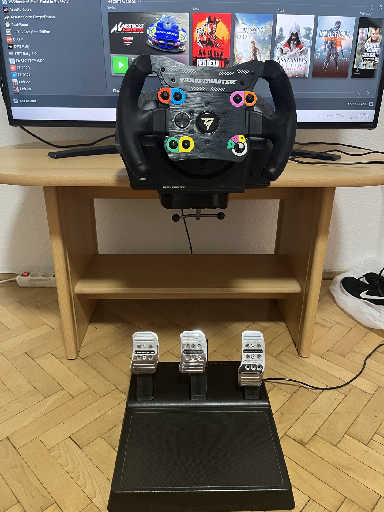 Thrustmaster T300 RS + TM Open Wheel Add On - HardverApró