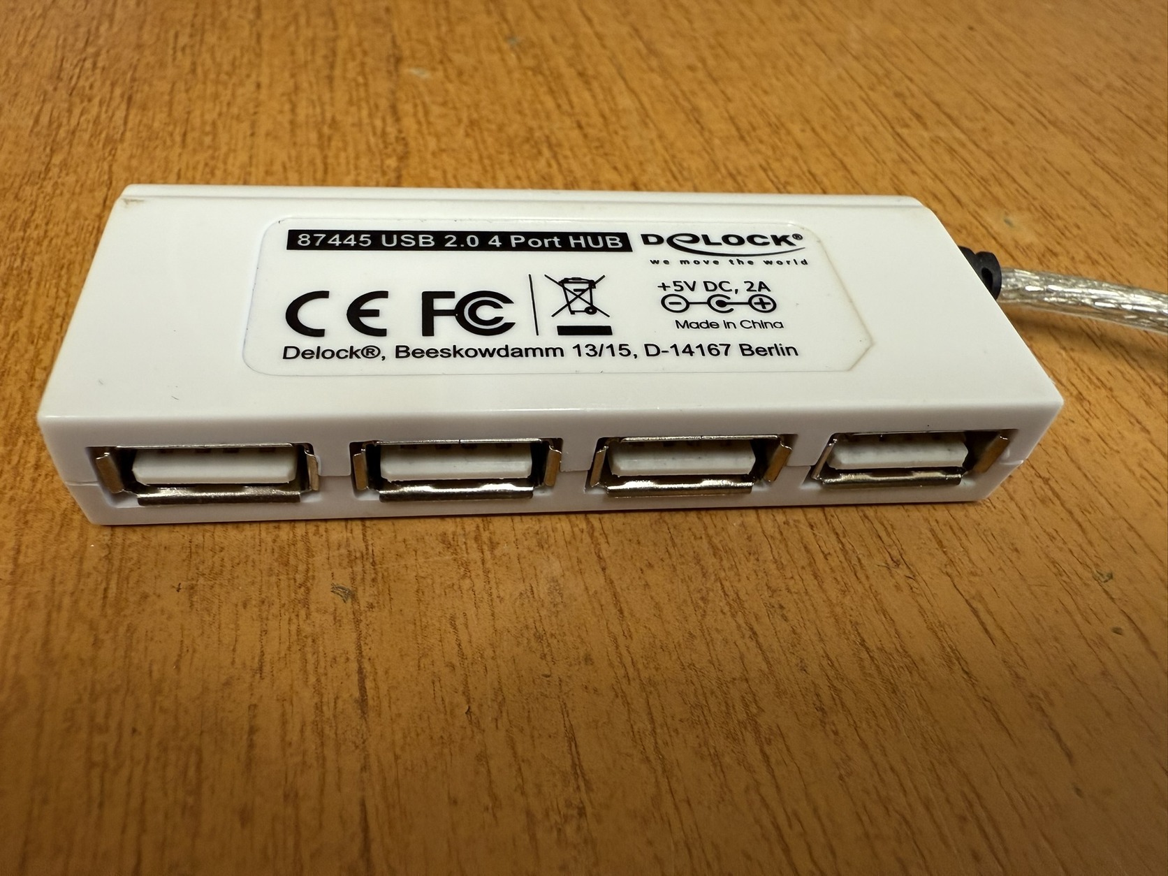 Delock USB 4 portos HUB - HardverApró