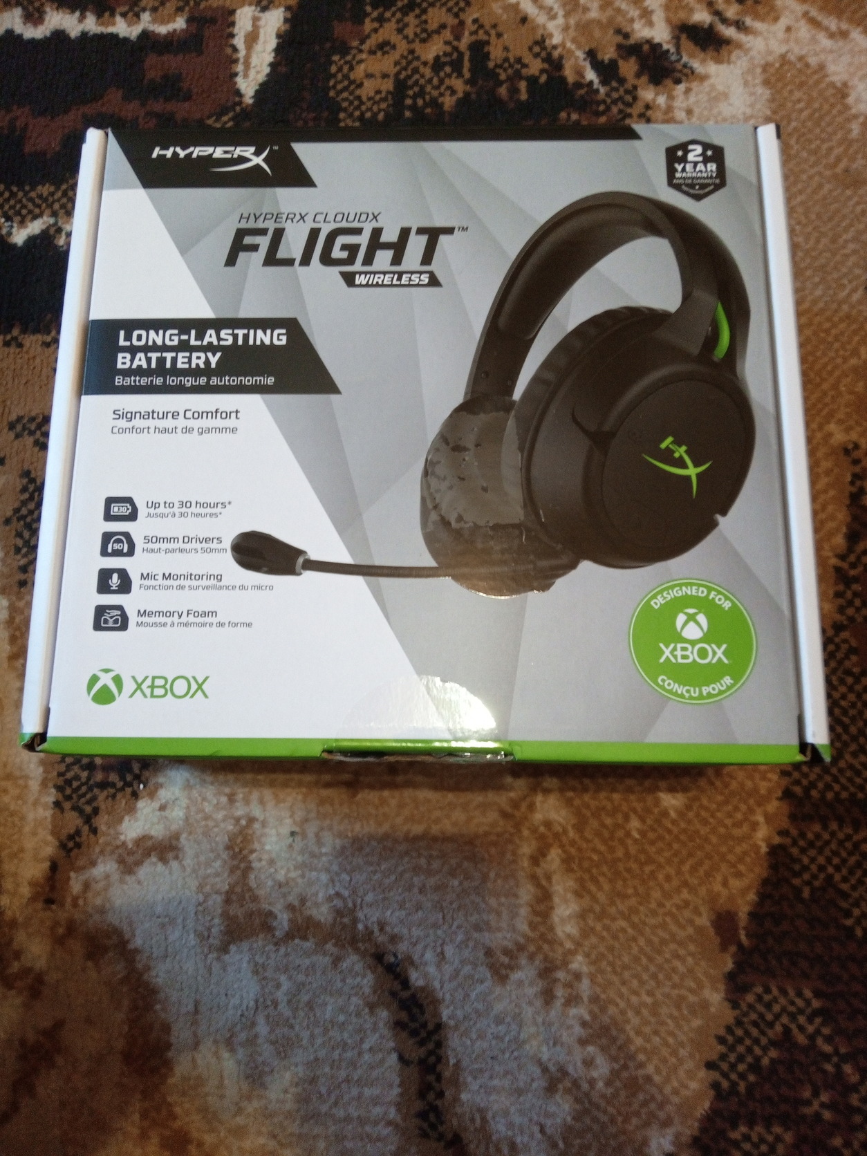 Új HyperX CloudX Flight/Wireless Fejhallgató/Sok Garanciával!/ - HardverApró