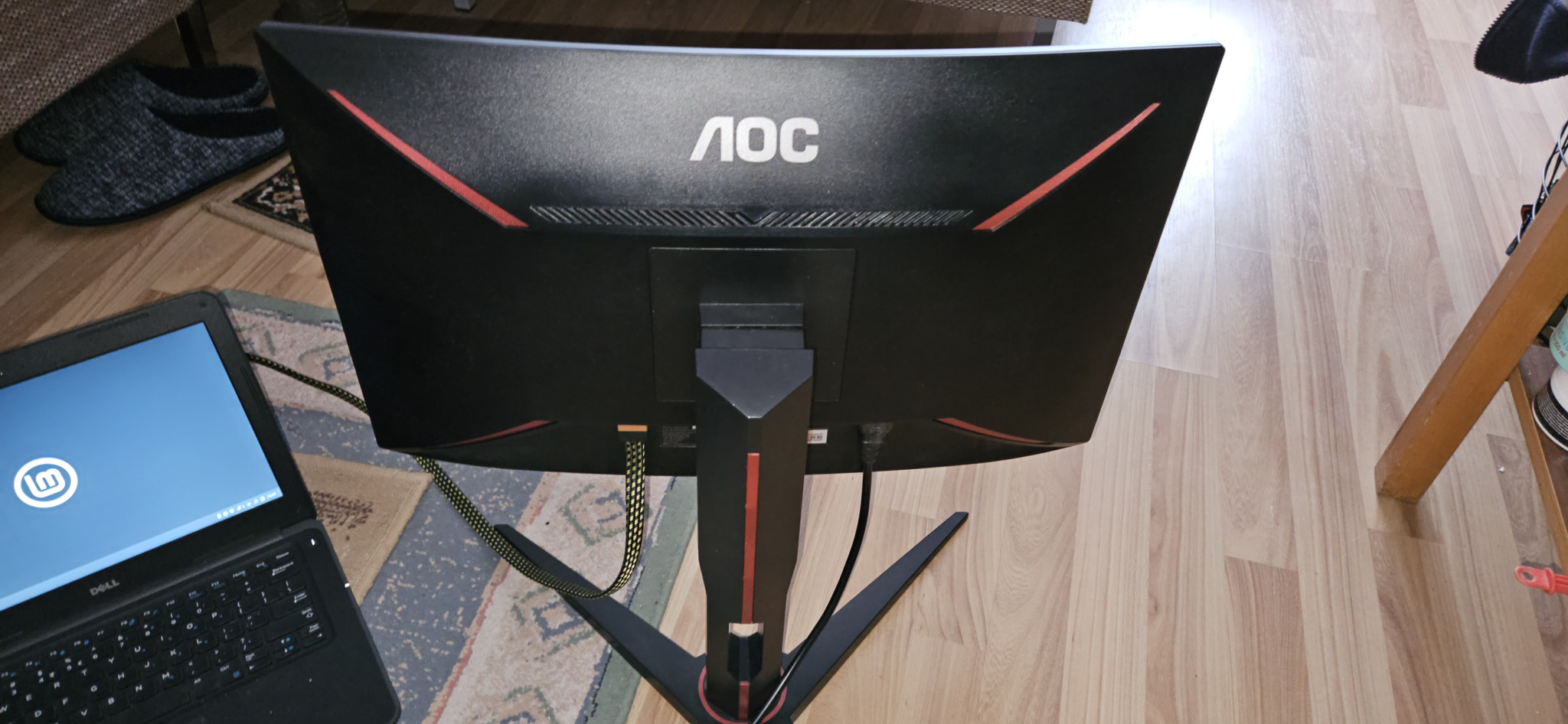 Eladó AOC C24G1 23.6" LED MVA ívelt gaming monitor, 144Hz, 1 ms ...