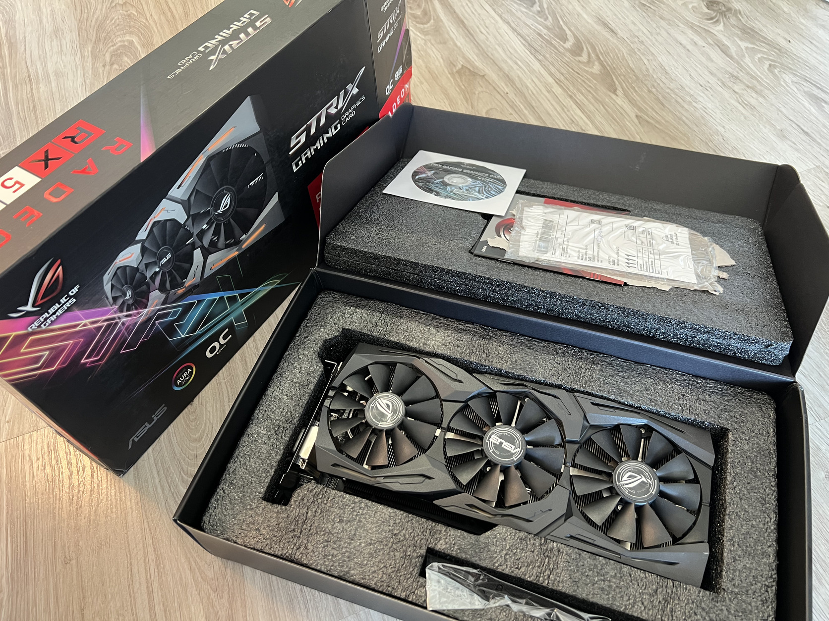 Asus ROG Strix RX 580 OC Edition 8GB - HardverApró
