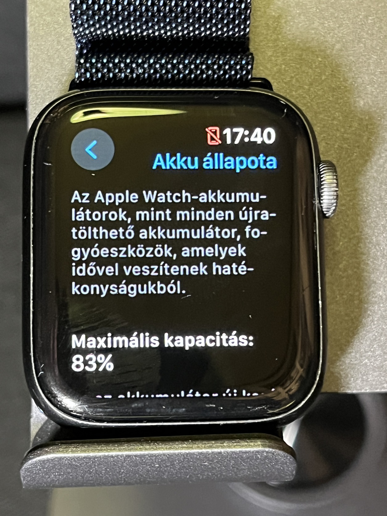 Apple Watch Series 4 44mm okosóra - HardverApró